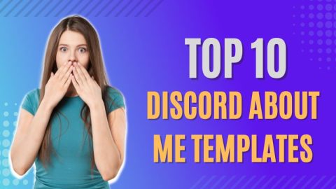 Perfect Online Persona: Discord About Me Templates