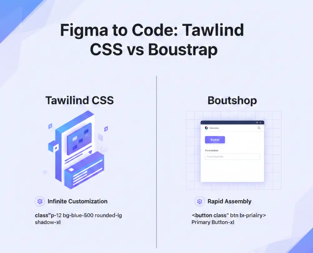 Convert Figma to Tailwindcss or Bootstrap Tailwind CSS
